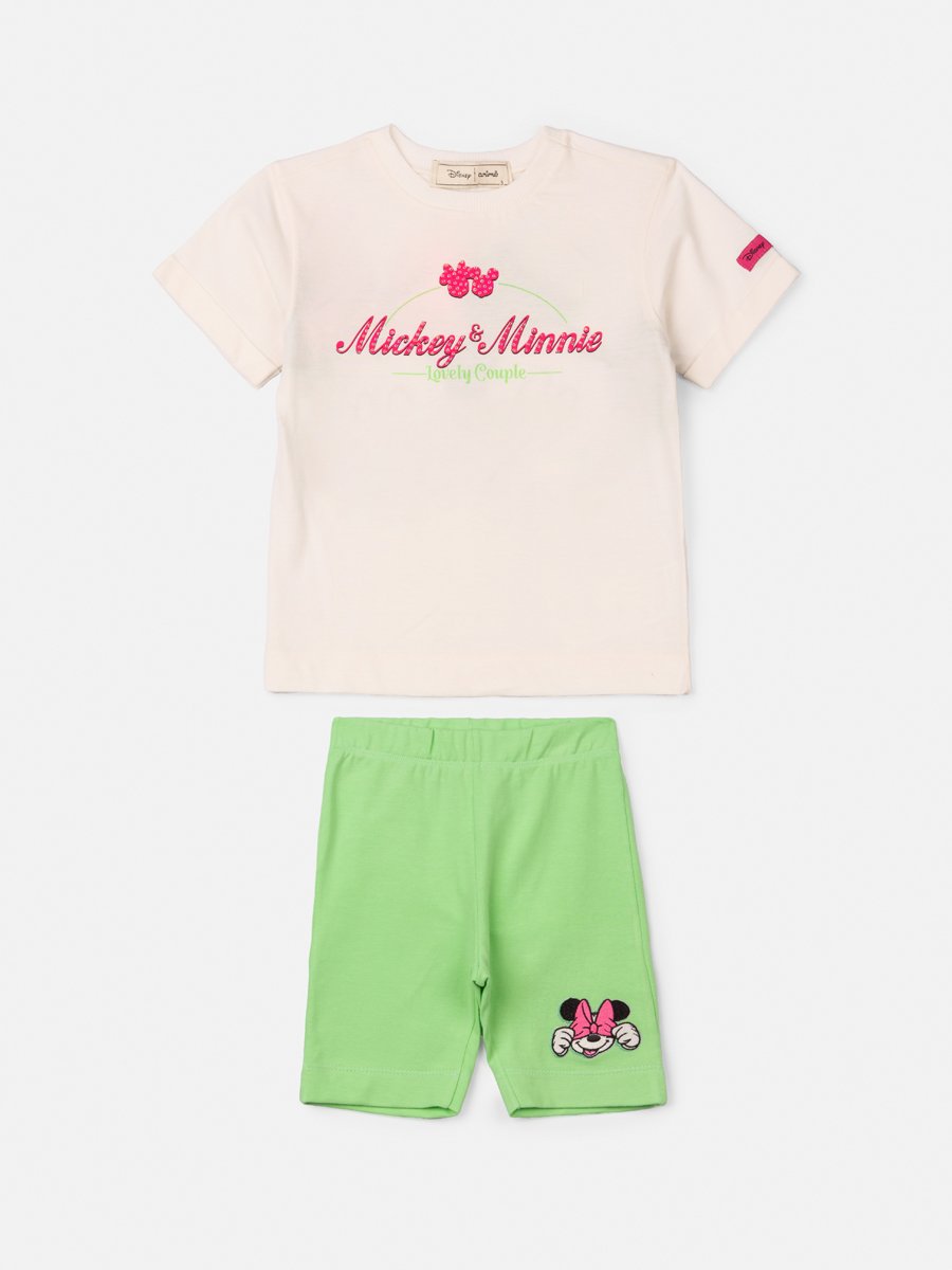 Conjunto Verde da Minnie Mouse