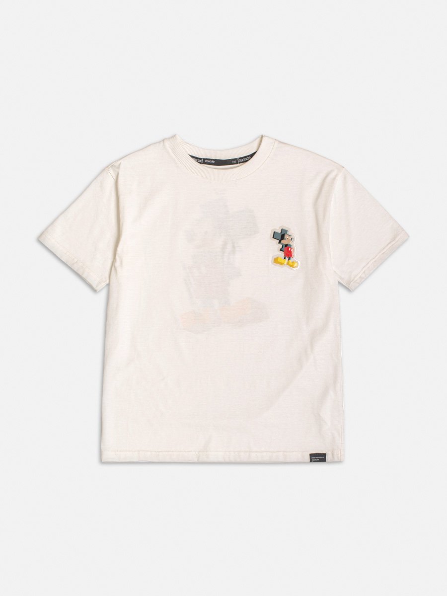 Camiseta Off White do Mickey Mouse