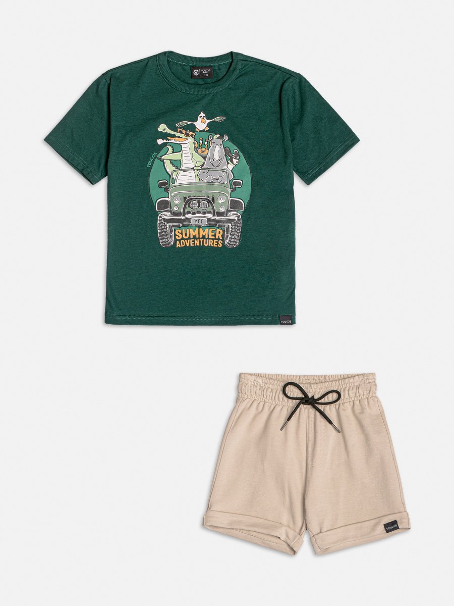 Conjunto Verde Summer Adventures