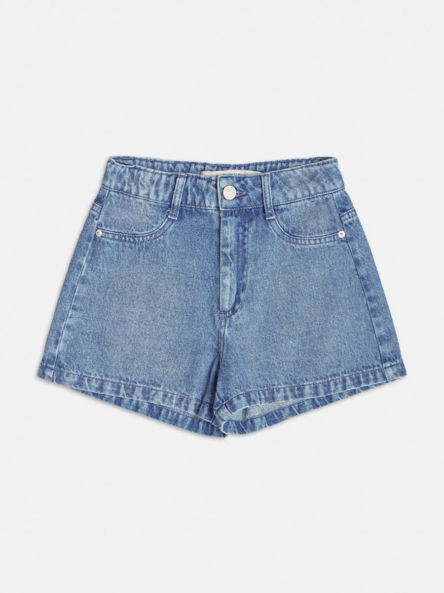 Short Jeans Azul Claro