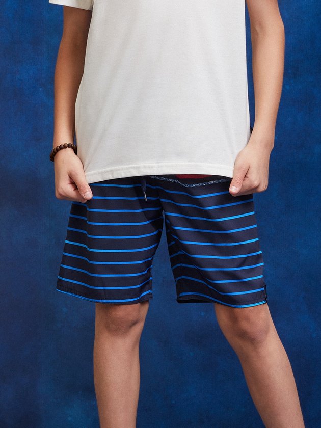 Bermuda Estampada com Cadarço