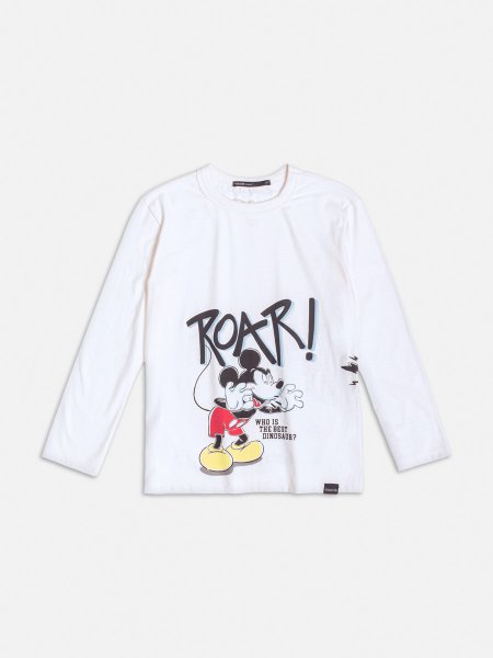 Camiseta Off White do Mickey