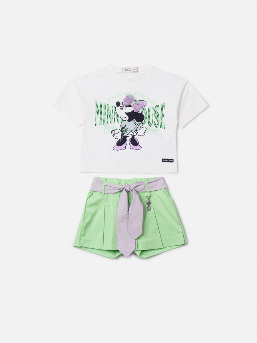 Conjunto Verde da Minnie com Gravata